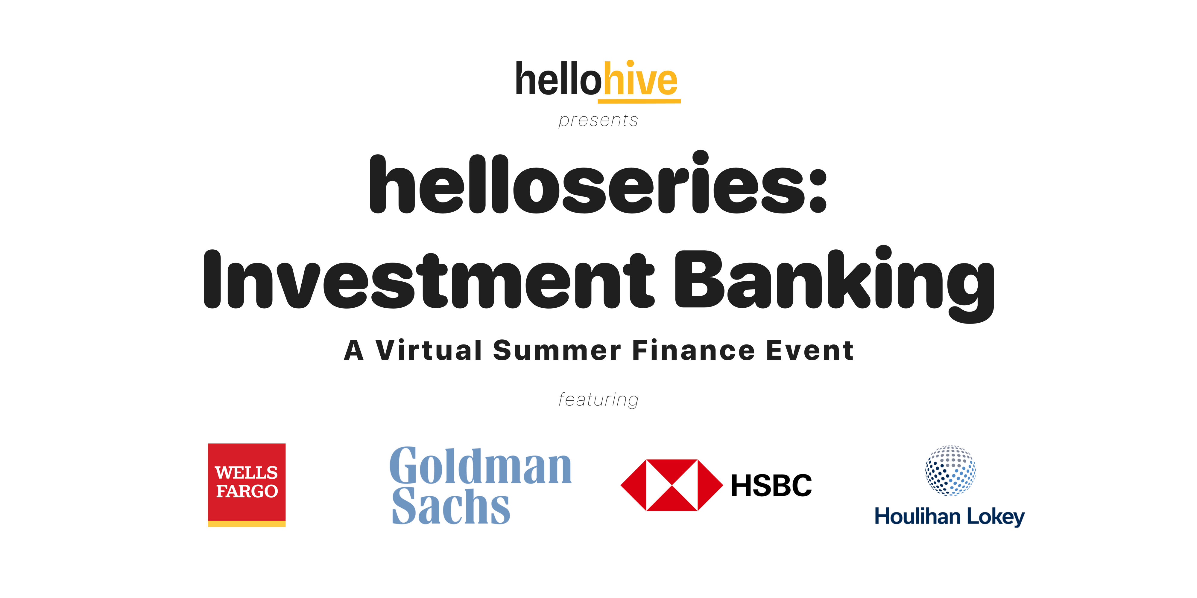 Introduction to Investment Banking hellohive Event 2023